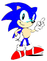 Classic Sonic - ibisPaint