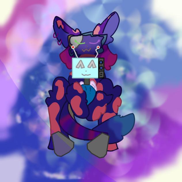 Static & Berry cuddling - ibisPaint