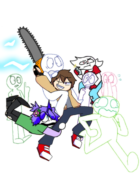 chaotic collab!! - ibisPaint