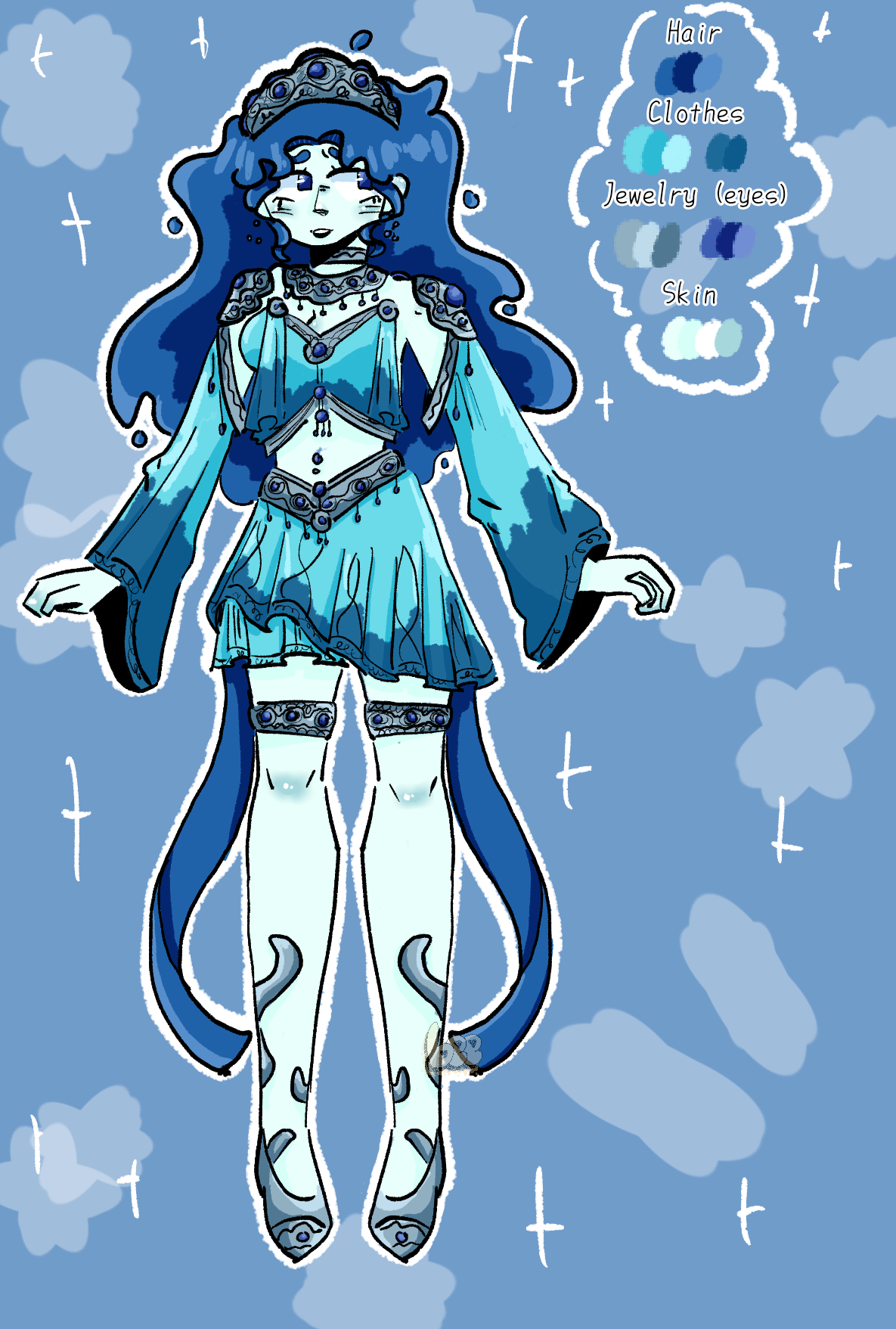 Naida Ref sheet - ibisPaint