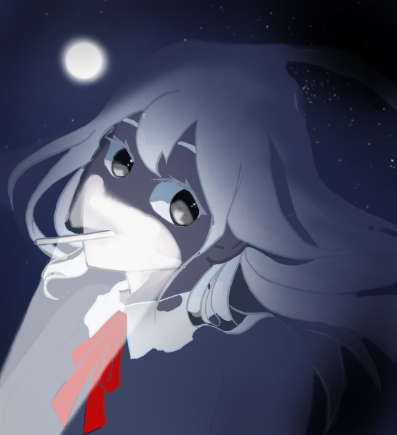 My attempt of drawing light and shadow - ibisPaint