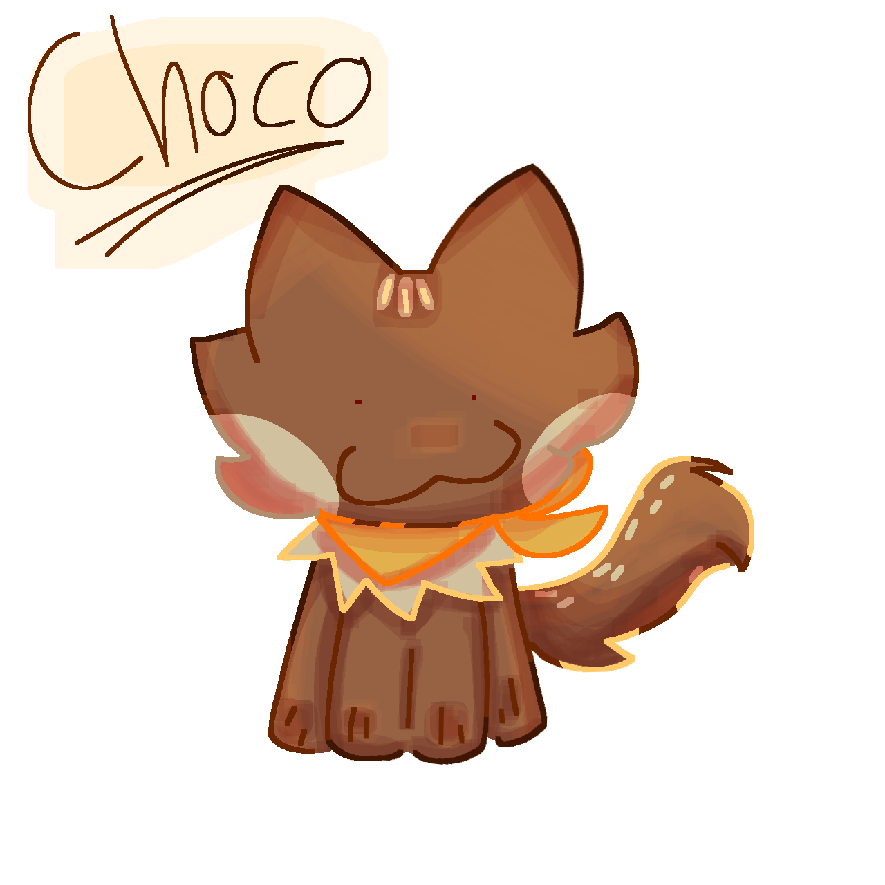 CHOCO PLUSH REAL - ibisPaint