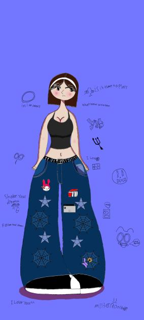 Y2K Graffiti (Rocio Violeta) - ibisPaint