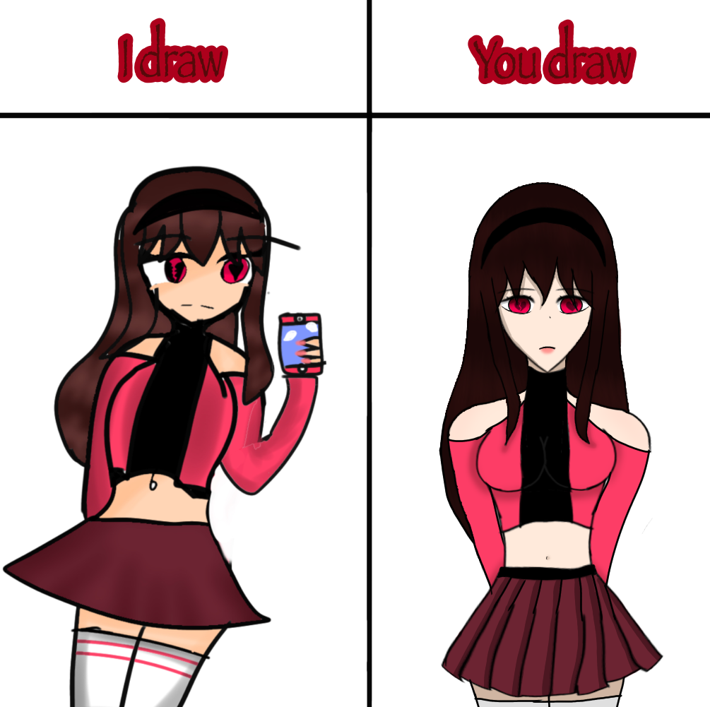 ‘I draw, you draw’ thing… - ibisPaint