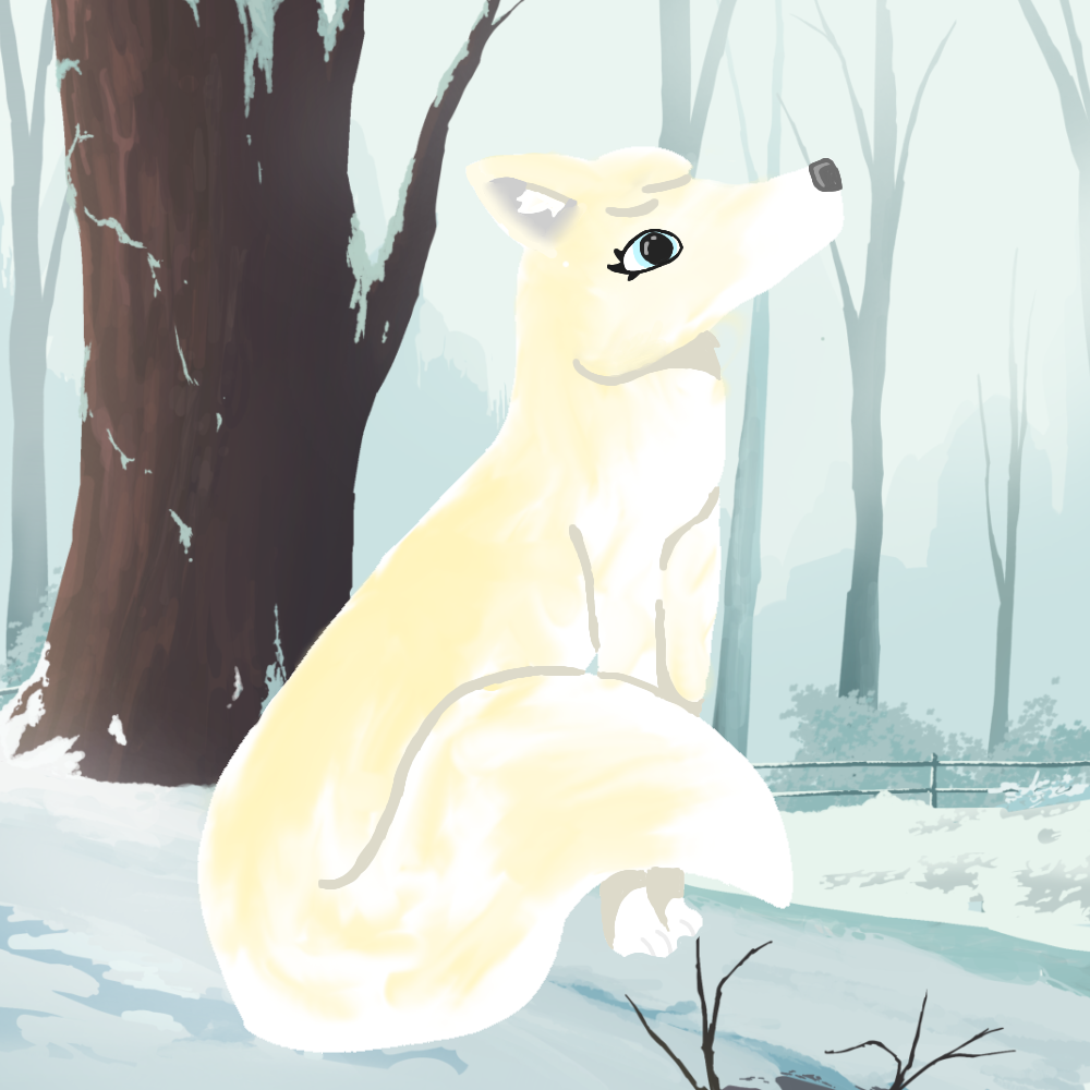 Platinum Golden Fox!! - ibisPaint