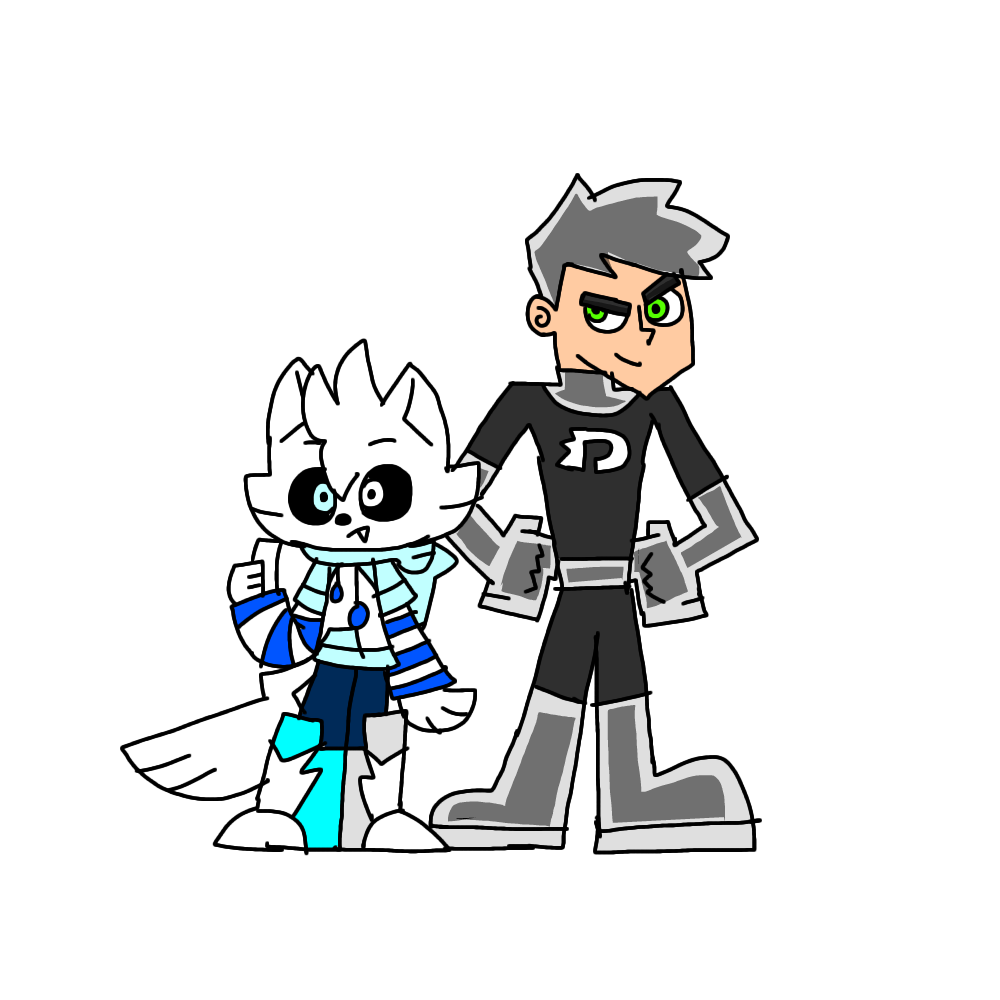 Swirl and Danny Phantom - ibisPaint