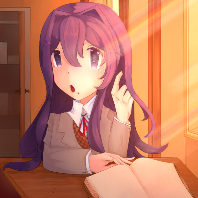 Yuri Fanart Doki Doki Literature Club! - ibisPaint