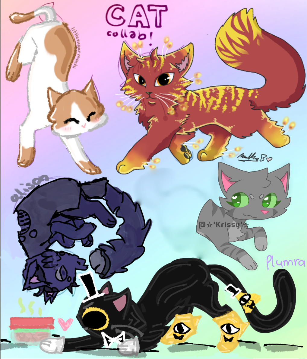 cat collab 🐈 - ibisPaint
