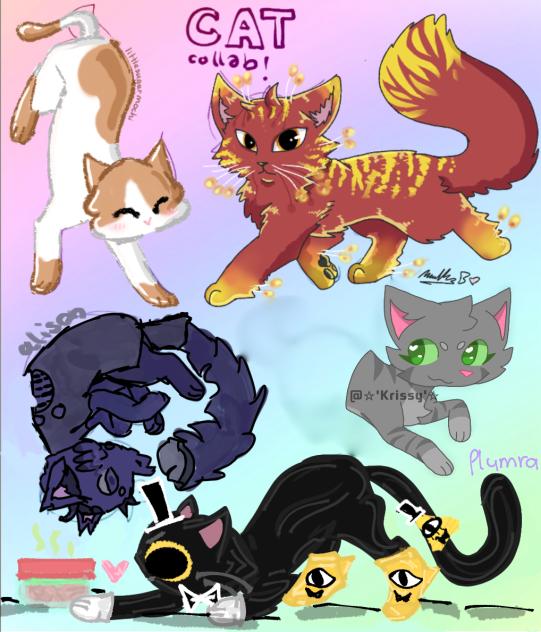 cat collab 🐈 - ibisPaint