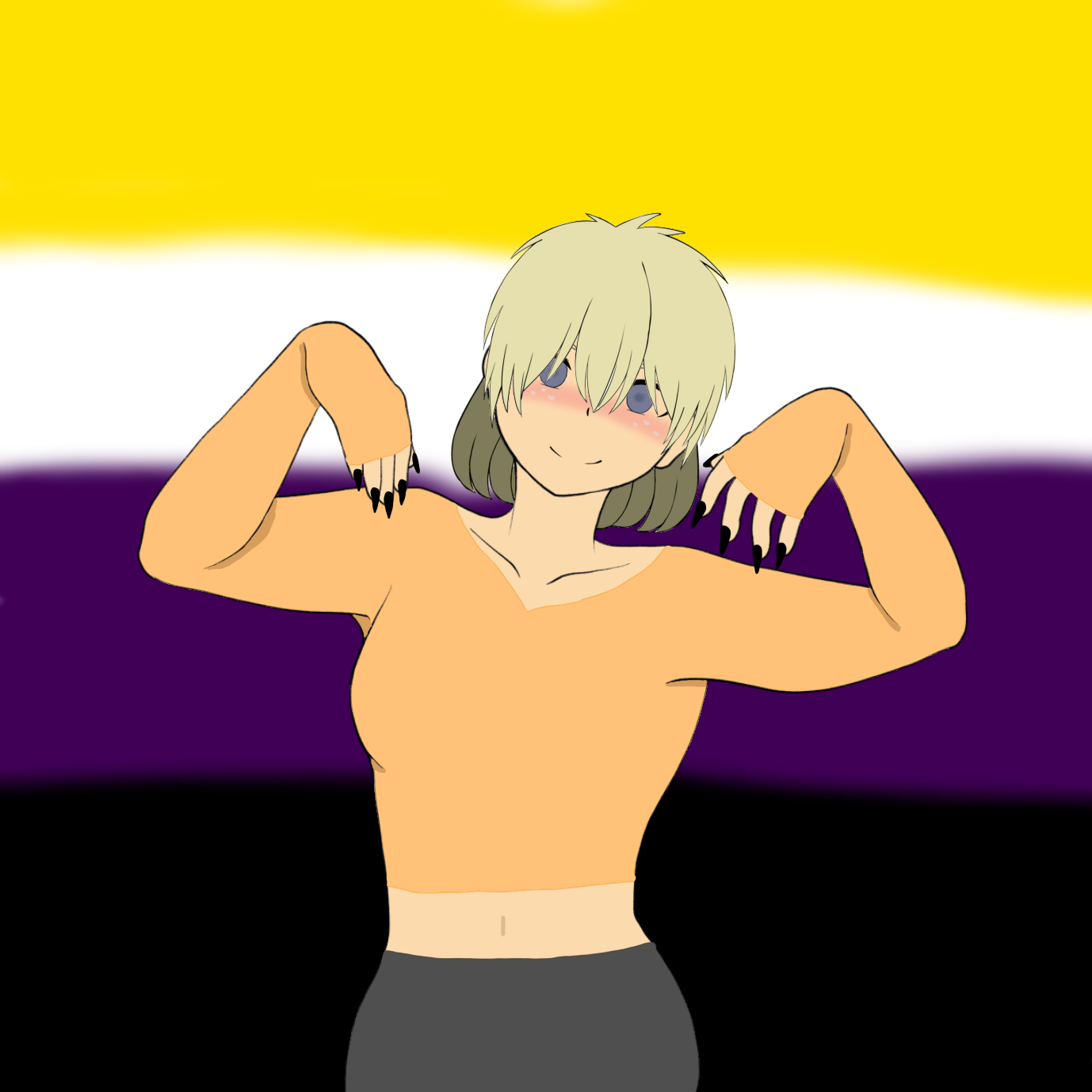 Non-Binary Girl xx - ibisPaint