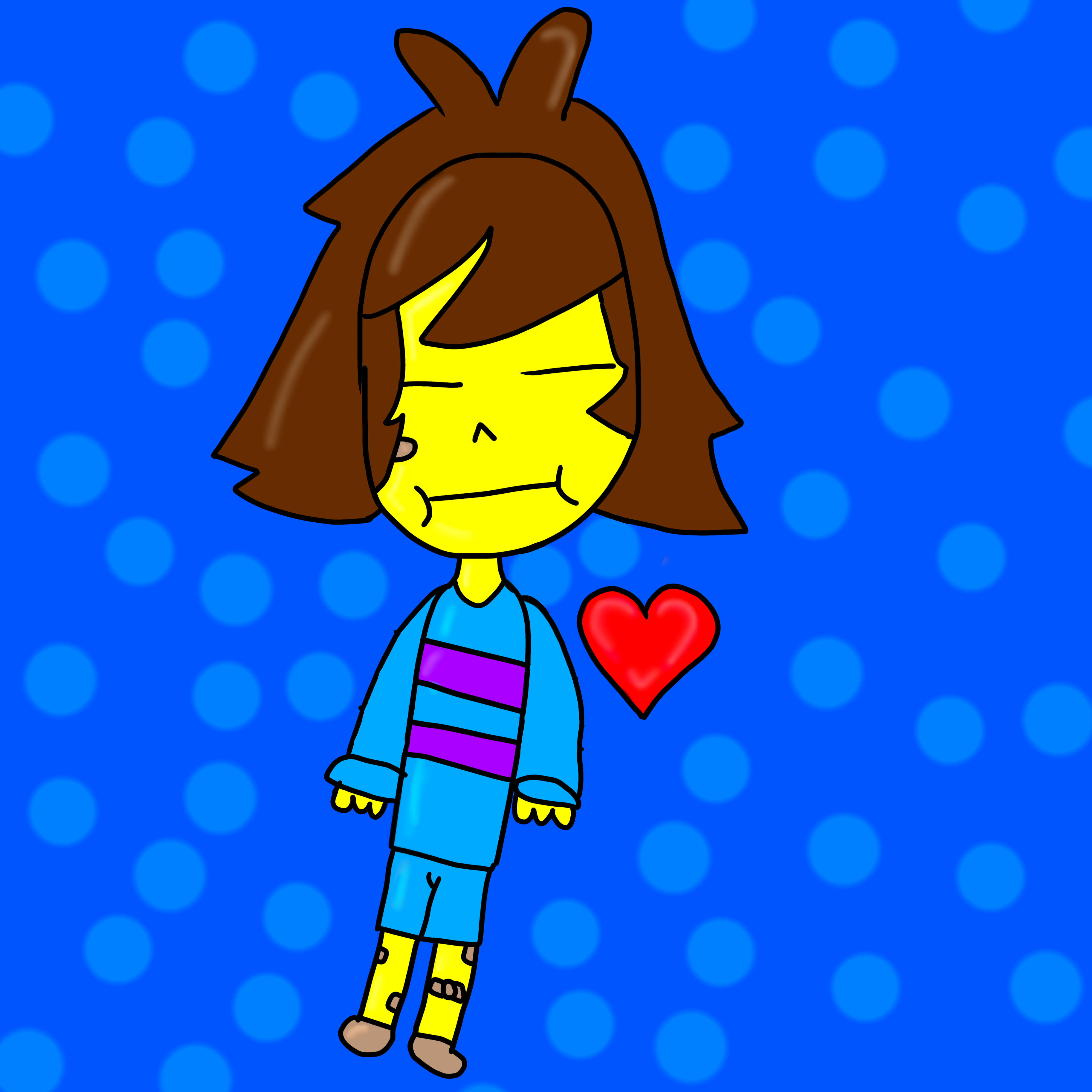 FRISK (speed paint) - ibisPaint