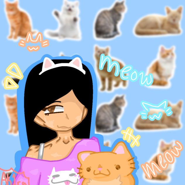 Gabby and Garfield - ibisPaint