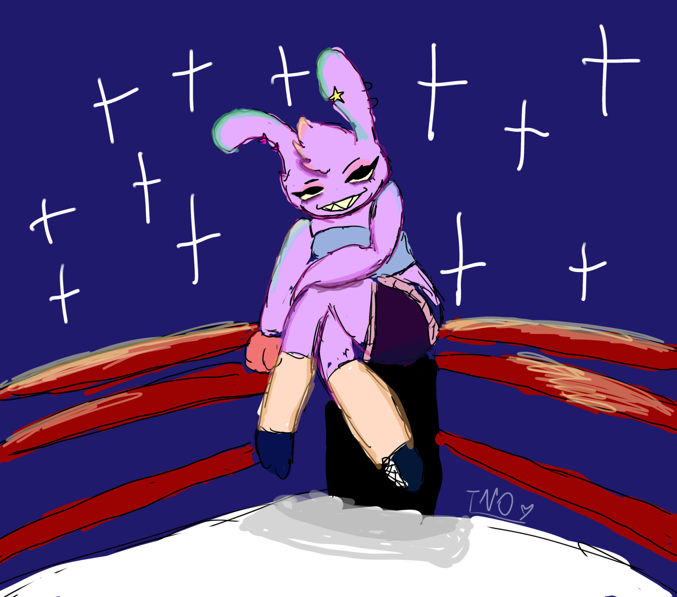 Boxing Jamie - ibisPaint