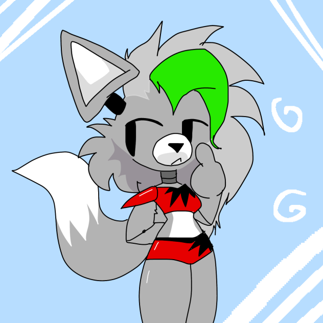 Roxy the wolf - ibisPaint