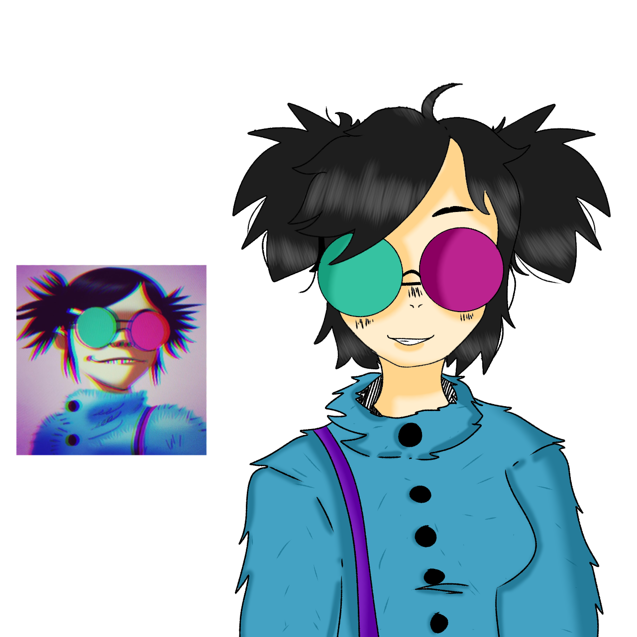 Noodle Gorillaz - ibisPaint