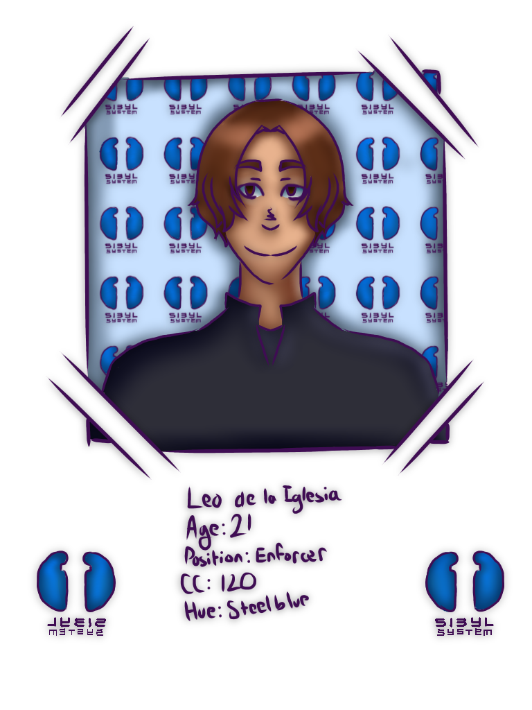 Leo de la Iglesia as in Psycho Pass - ibisPaint