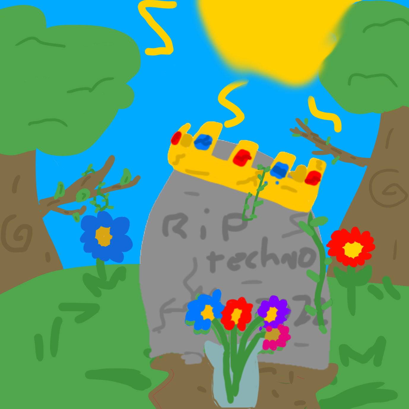rip technoblade.. - ibisPaint
