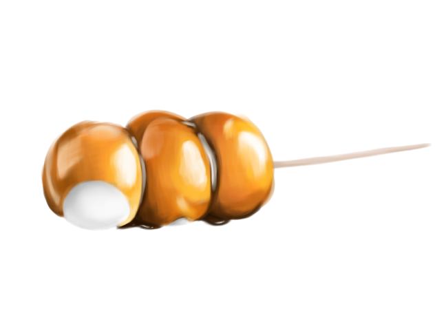 Mitarashi Dango - ibisPaint