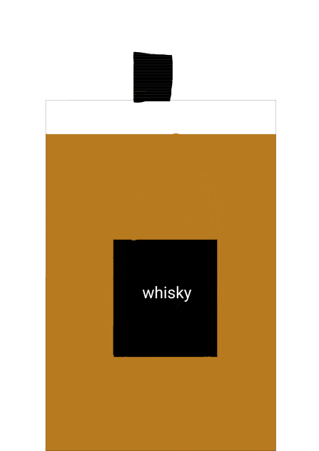 bouteille de whisky - ibisPaint