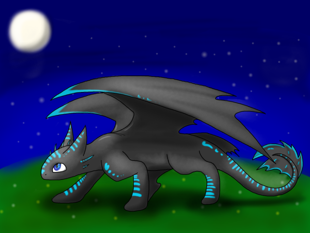 Toothless - ibisPaint