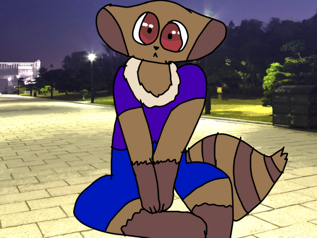 Maple leaf The Searcher Eevee - ibisPaint