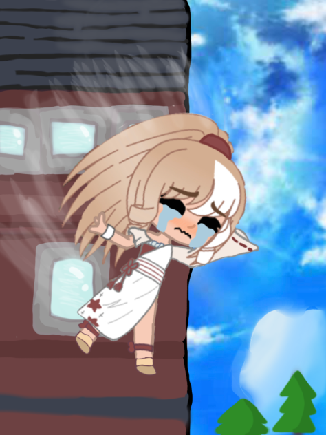 Falling girl - ibisPaint