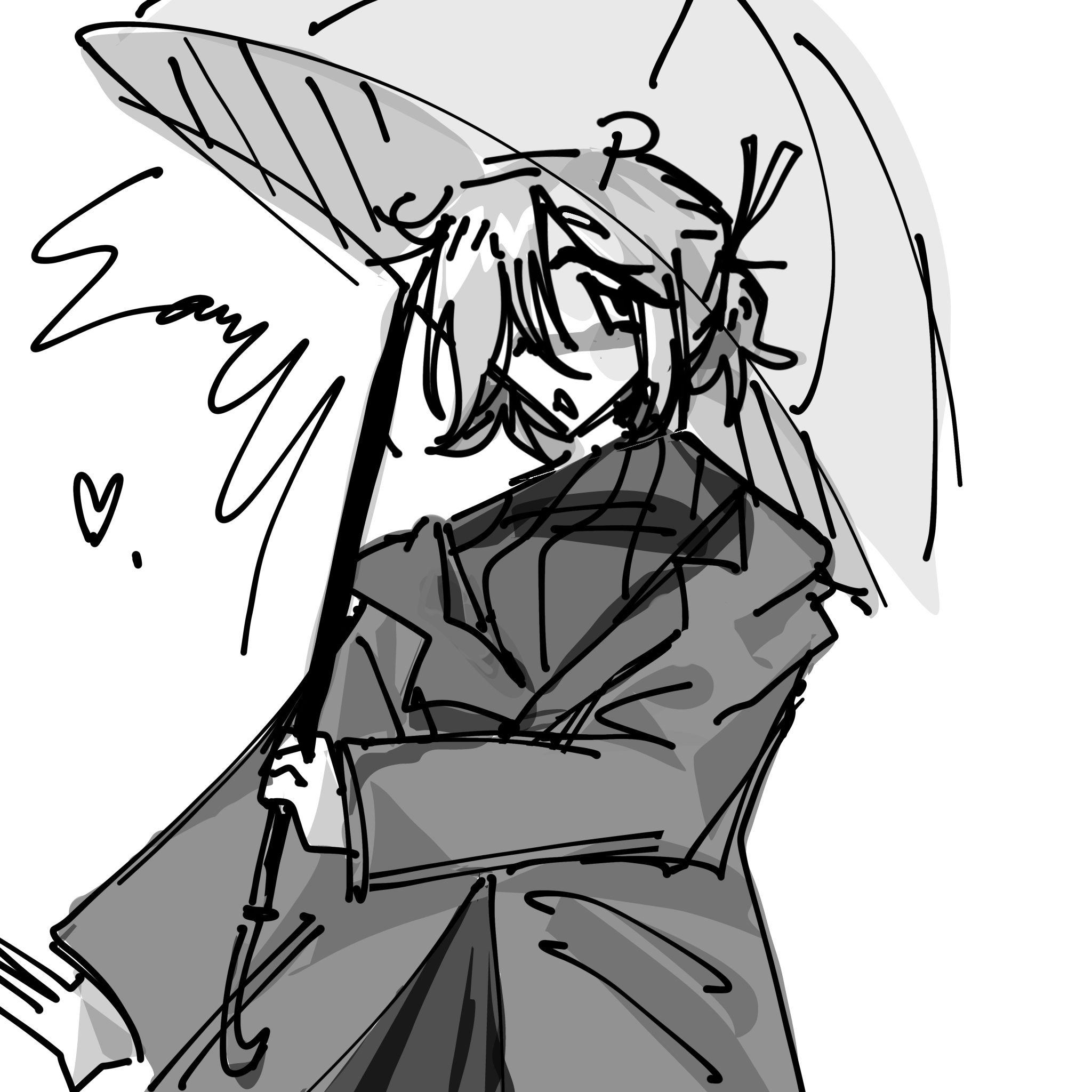 Detective oc doodle - ibisPaint