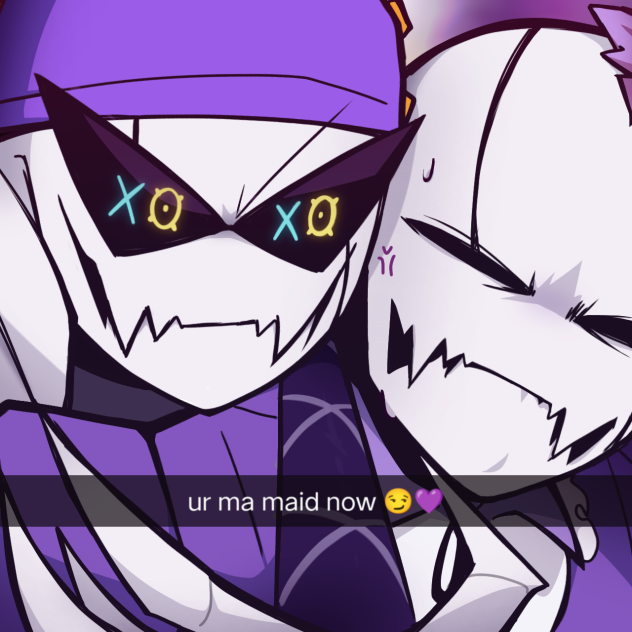 Fresh! XGaster & Maid Dress XGaster - ibisPaint