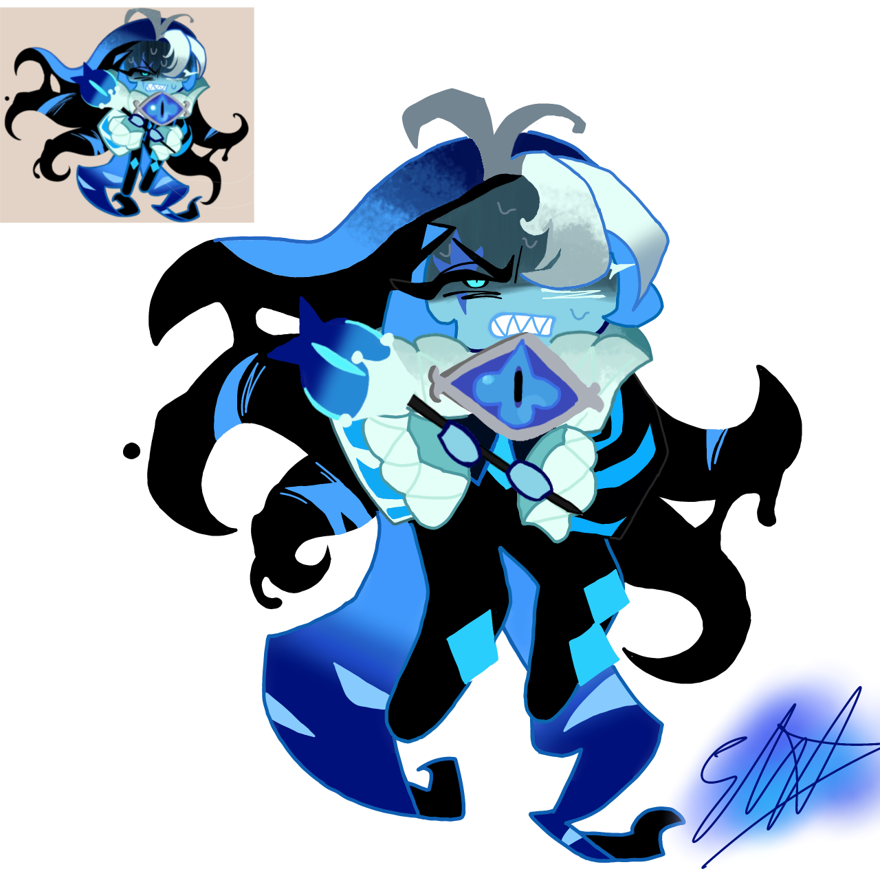 SHADOW MILK COOKIE (hehe) - ibisPaint