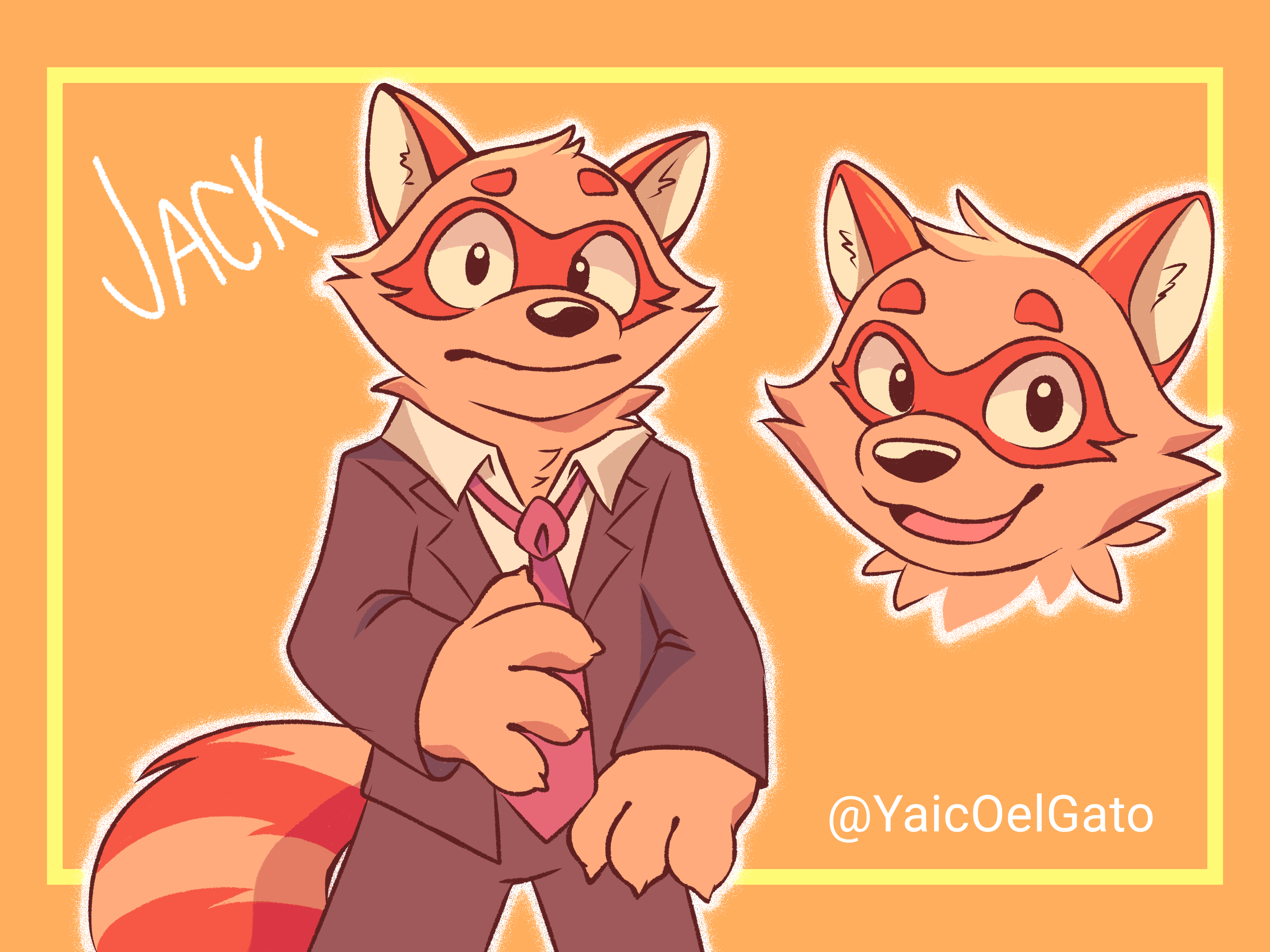 Jack el Mapache🦝 - ibisPaint