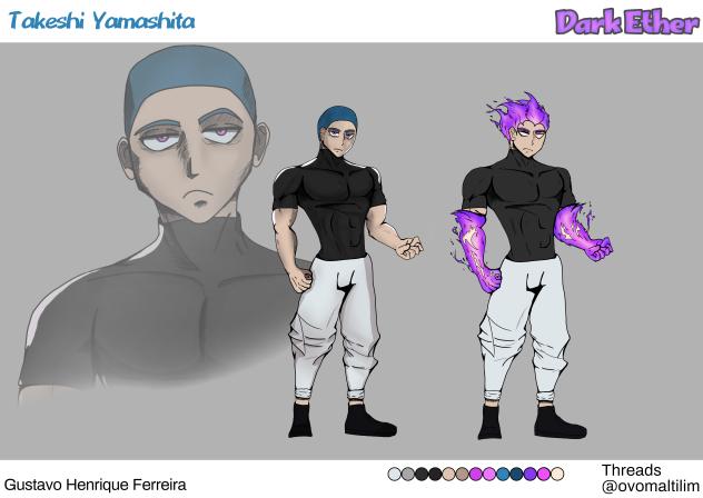 Carachter Design Takeshi - ibisPaint