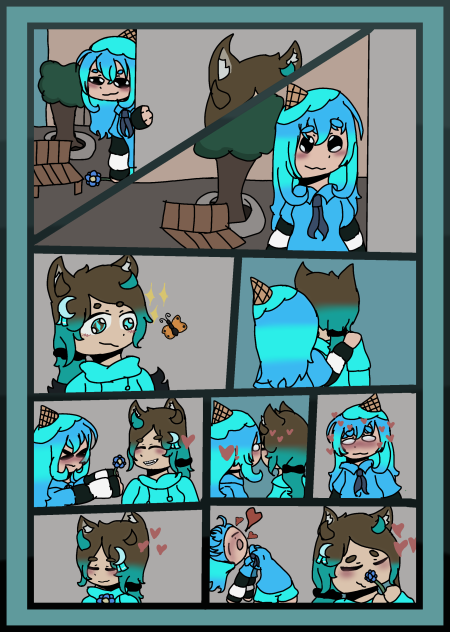 My first comic - ibisPaint