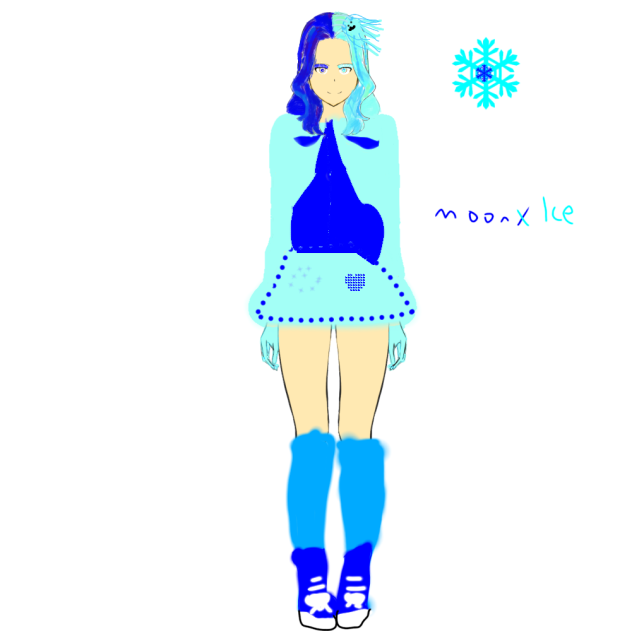moon x ice - ibisPaint