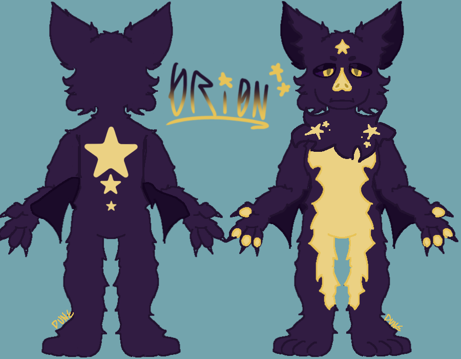Fursona ref sheet ig - ibisPaint