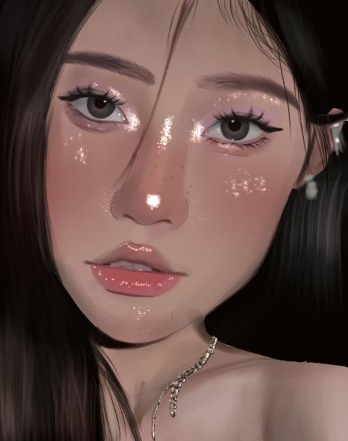 Girl Makeup - ibisPaint