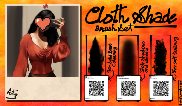 Cloth Shade Brush Set - ibisPaint