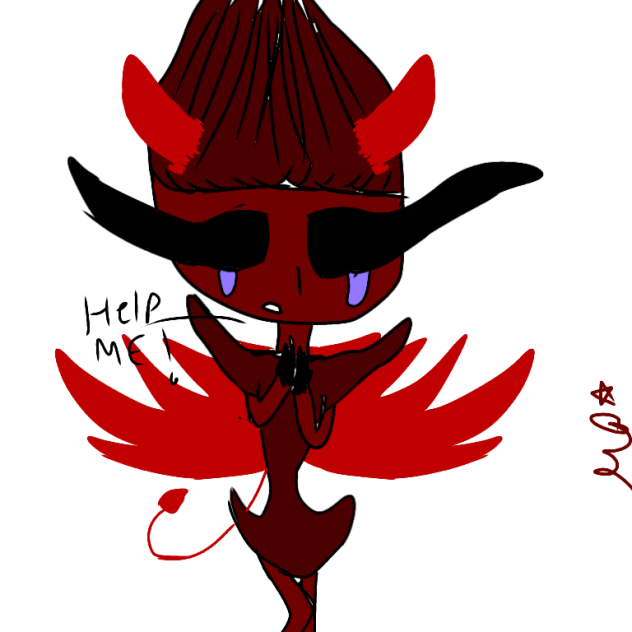 The devil on the inside - ibisPaint