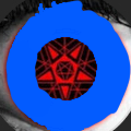 Blue Mangekyou Sharingan - ibisPaint