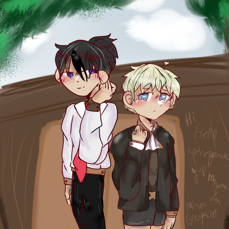 Fanart for we met on the train - ibisPaint