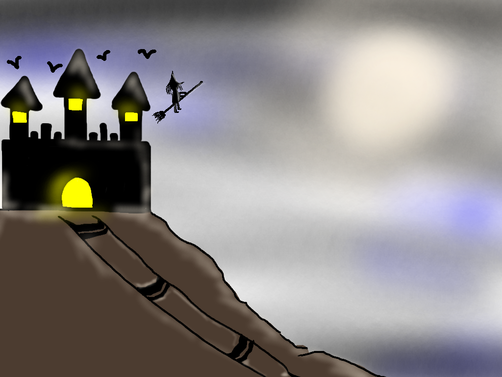the haunted palace - ibisPaint