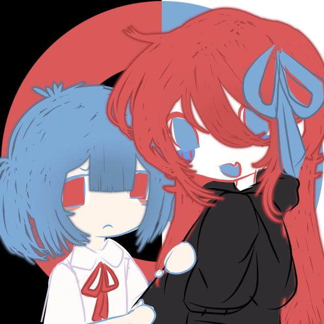 Red & Blue - ibisPaint