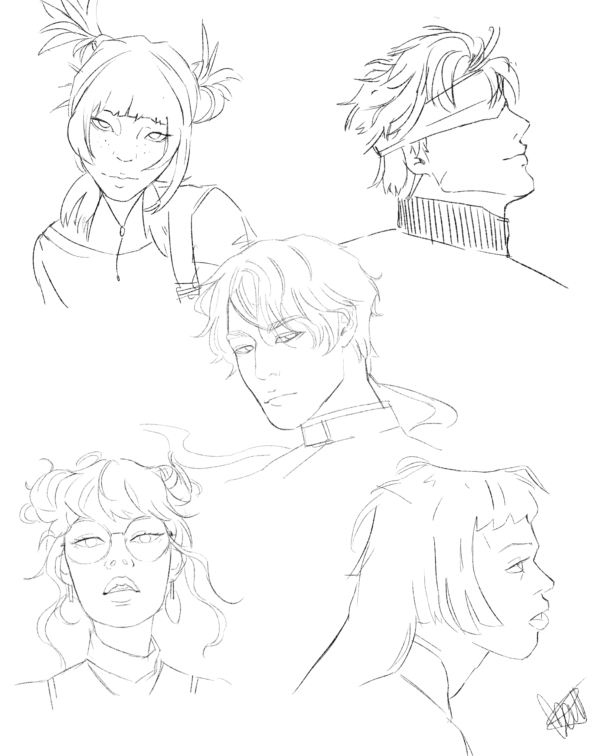 Practice sketches - ibisPaint