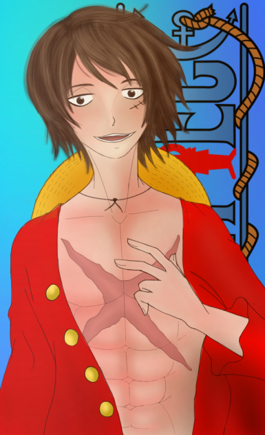 Monkey D. Luffy - ibisPaint