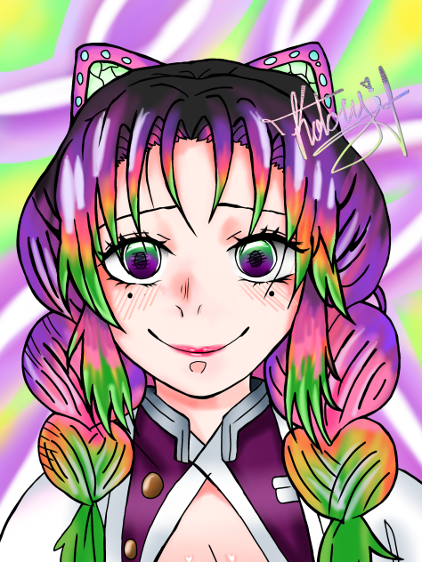💕ShinoMitsu 🦋 fusión - ibisPaint