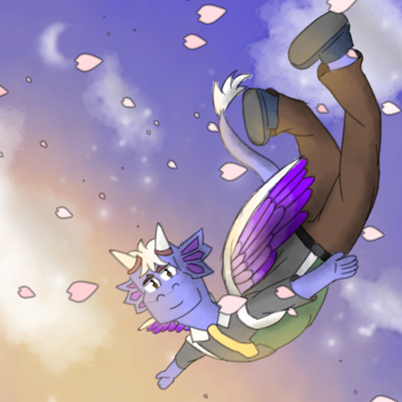 Evening Flight - ibisPaint