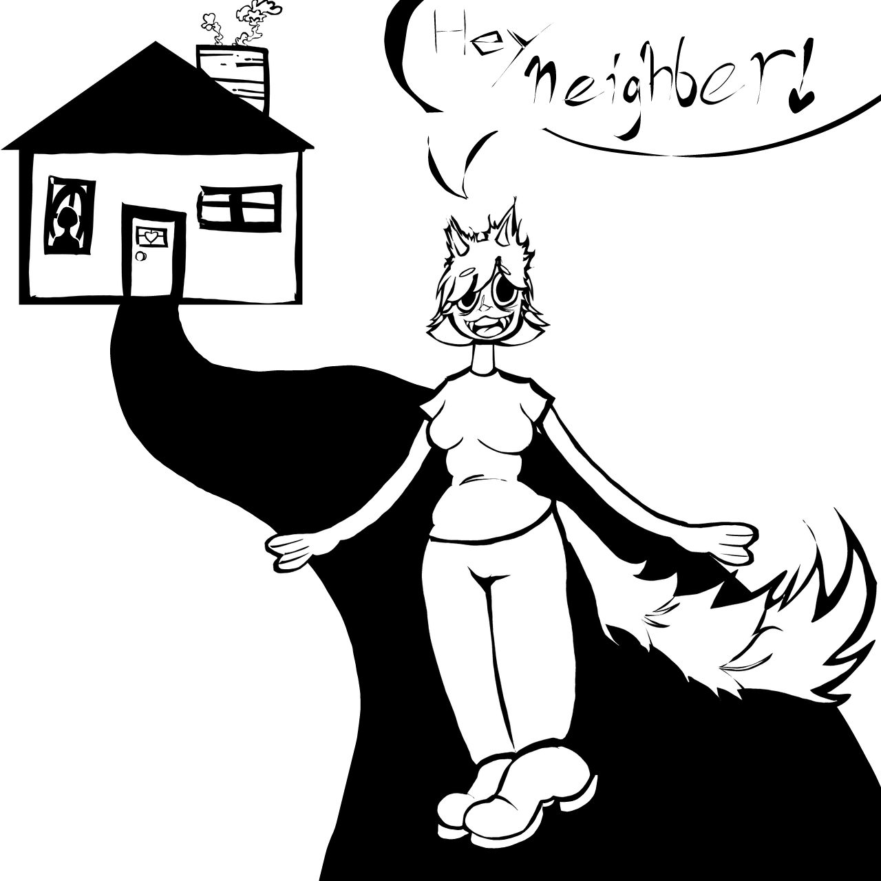 NEW-TOWNY, OVER HERE! - ibisPaint