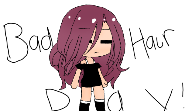 Bad hair day - ibisPaint