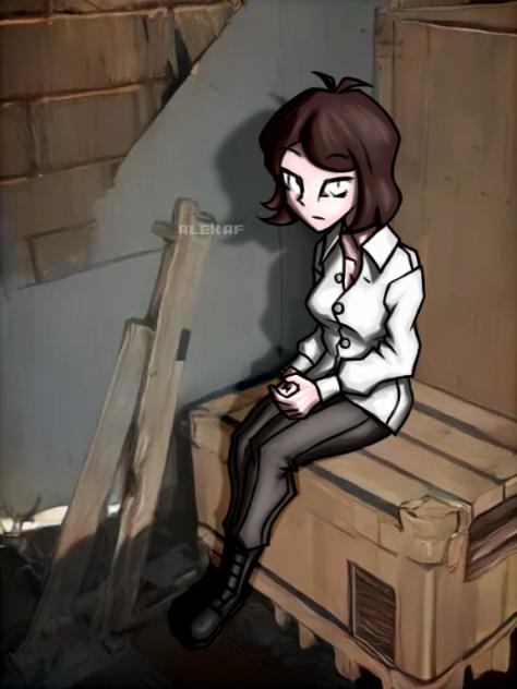 Strange girl - ibisPaint