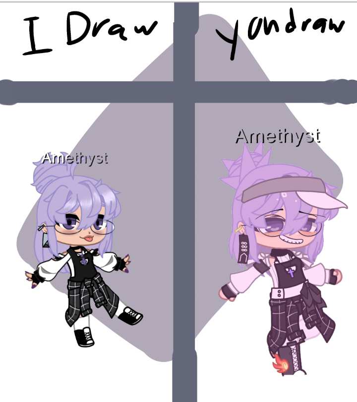 I draw you draw Collab - ibisPaint