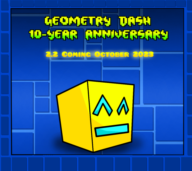 GEOMETRY DASH 10 YEAR ANNIVERSARY [#2] - ibisPaint